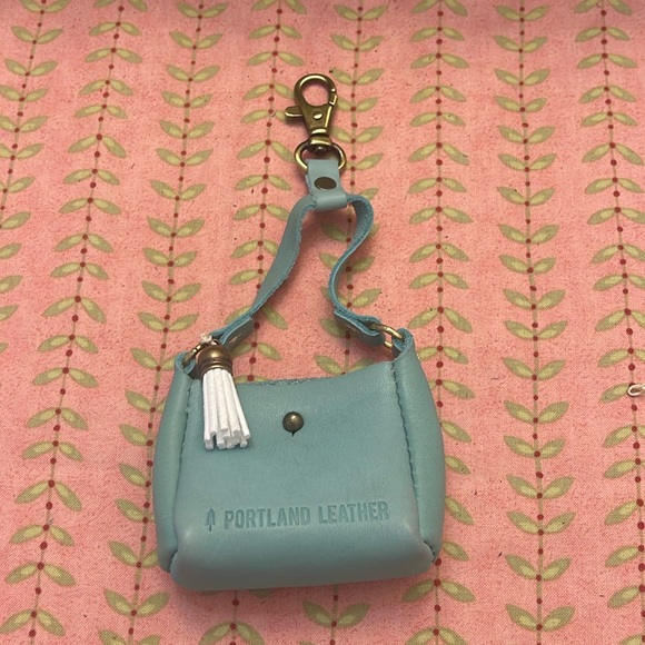 Portland Leather | Bags | Portland Leather Teeny Tiny Triangle Keychain ...